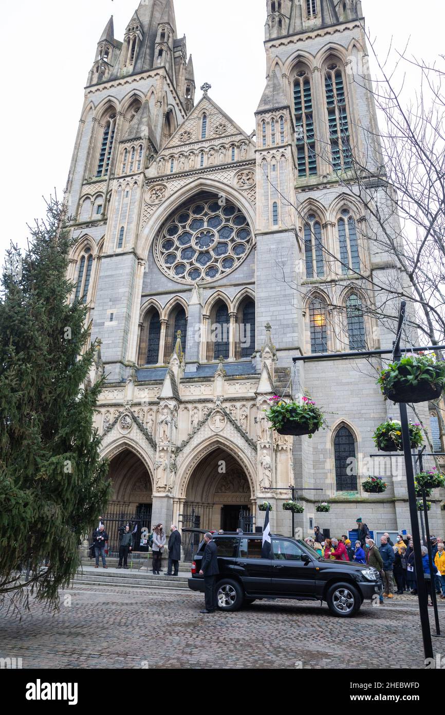 Jethro's Final Farewell took place in Truro Cathedral, Truro. Geoffrey ...