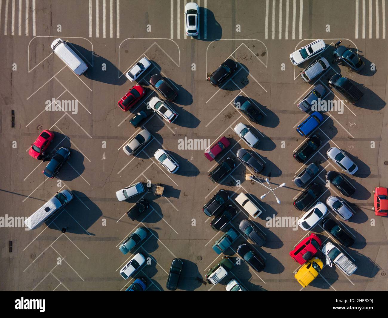 Rental car parking lot empty hi-res stock photography and images - Alamy