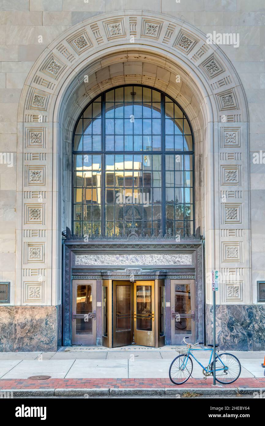 Deco at CNB Apartments, adaptive re-use of landmark Central National ...