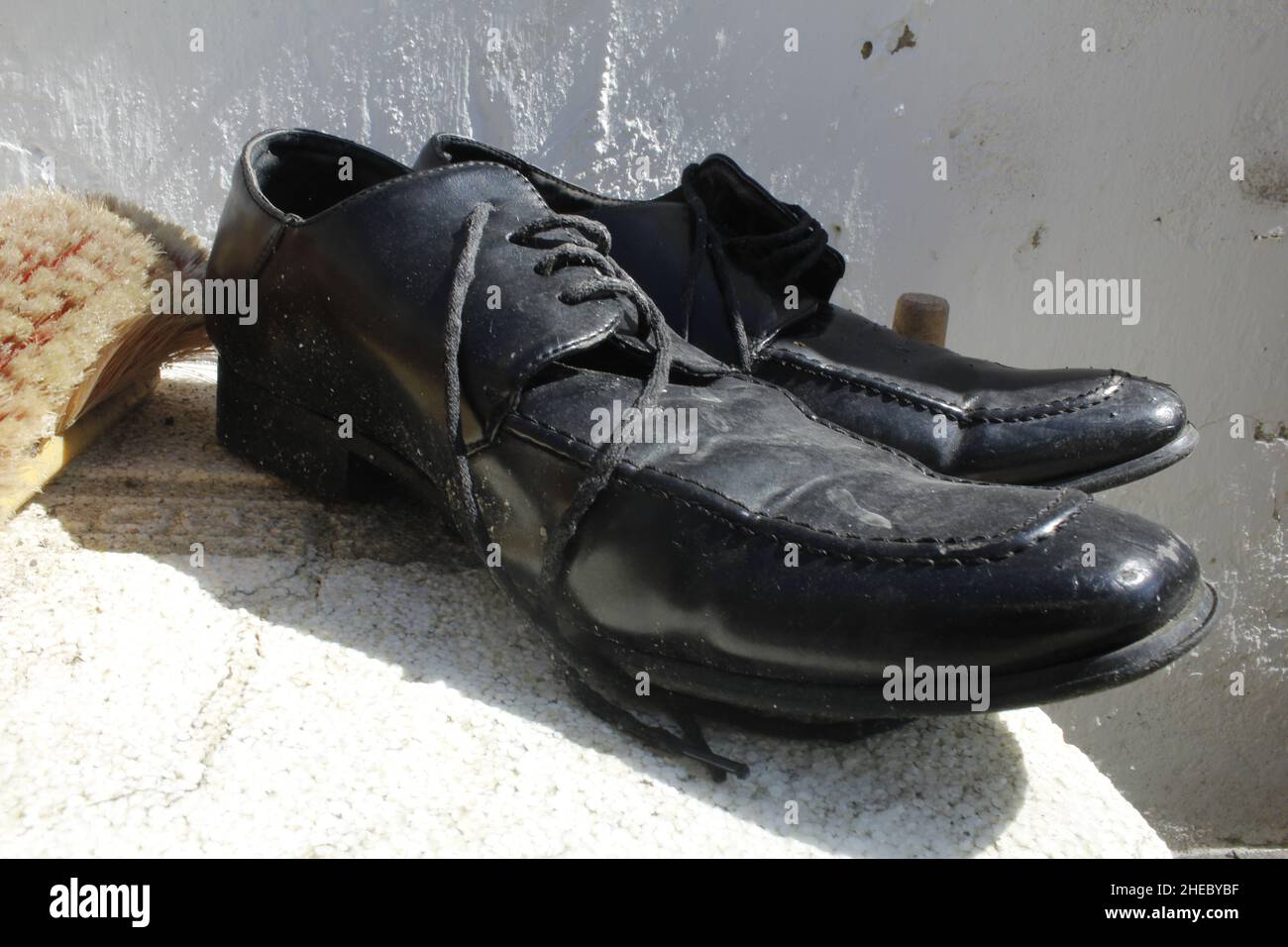 Old pair of shoes hi-res stock photography and images - Alamy