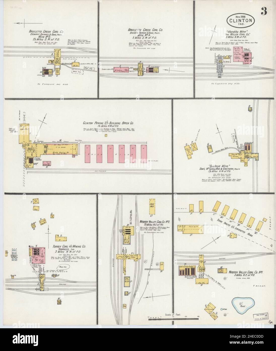 Vermillion county map hi-res stock photography and images - Alamy