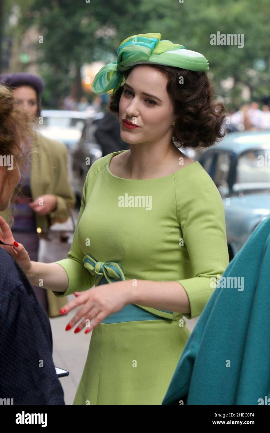 New York - NY - 20190816 Rachel Brosnahan and Alex Borstein pictured ...