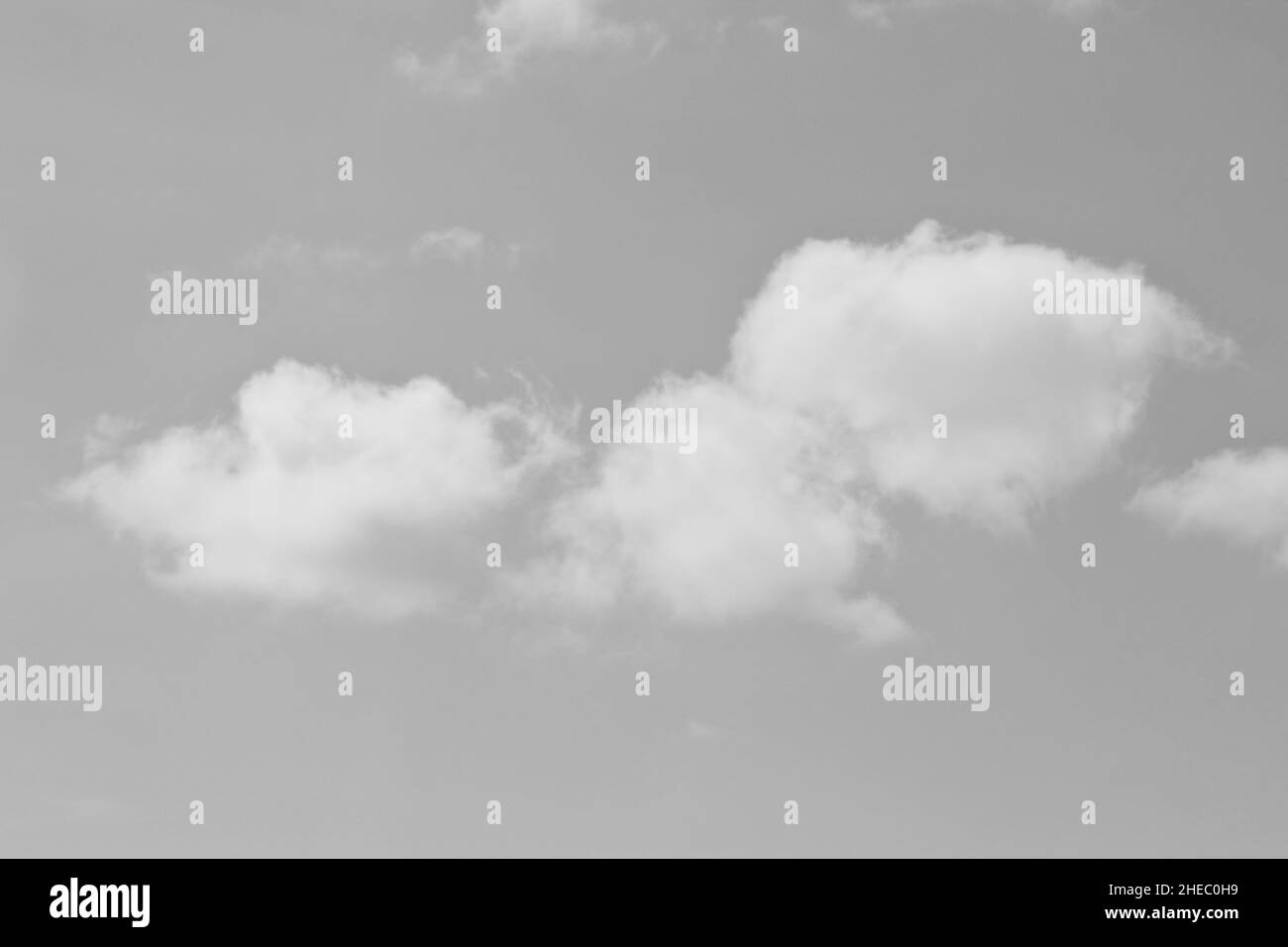 Clouds in the sky in retro color style for design in your work concept ...