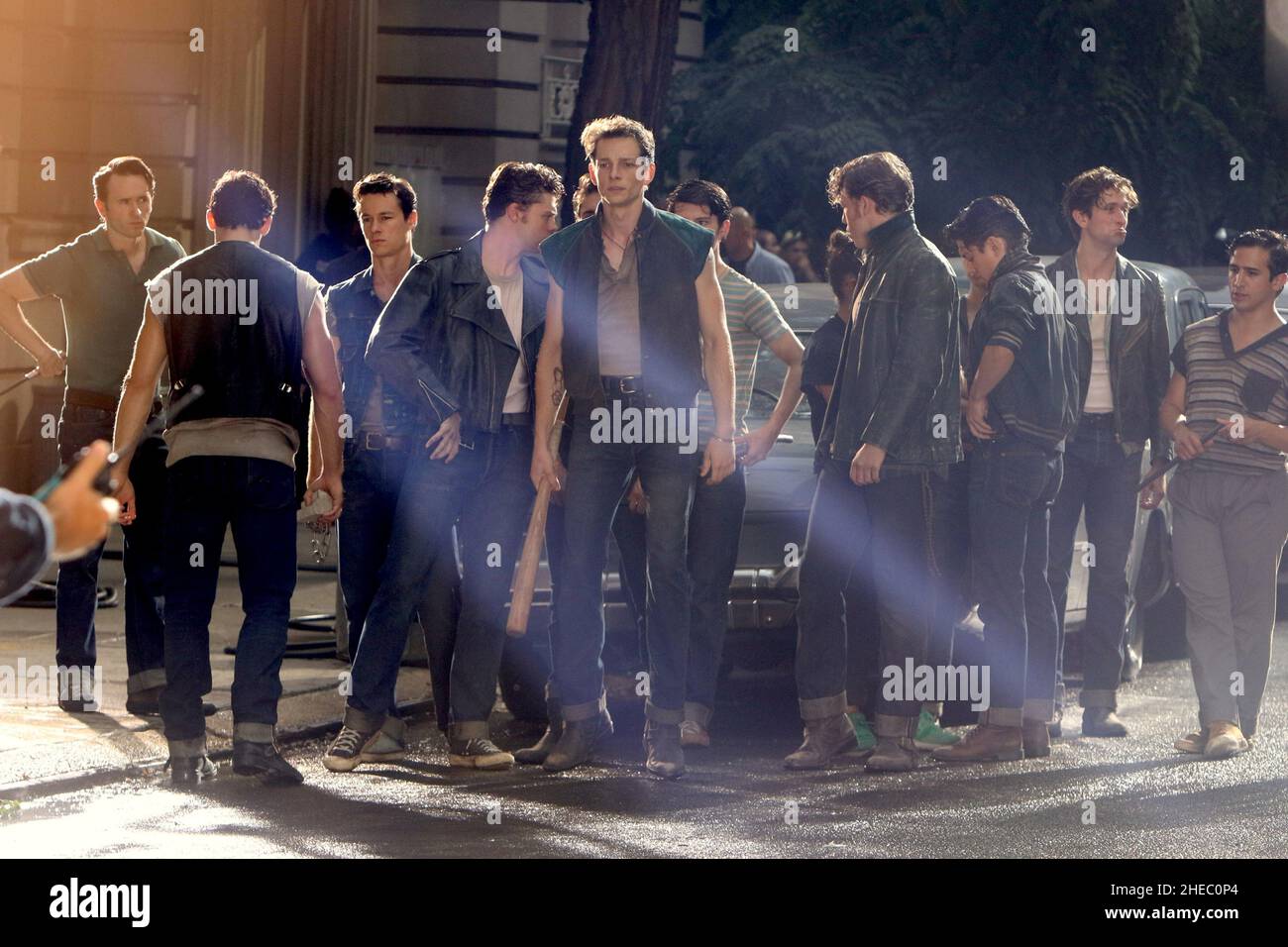New York - NY - 20190724 Steven Spielberg directs the "Jets" scene of ...