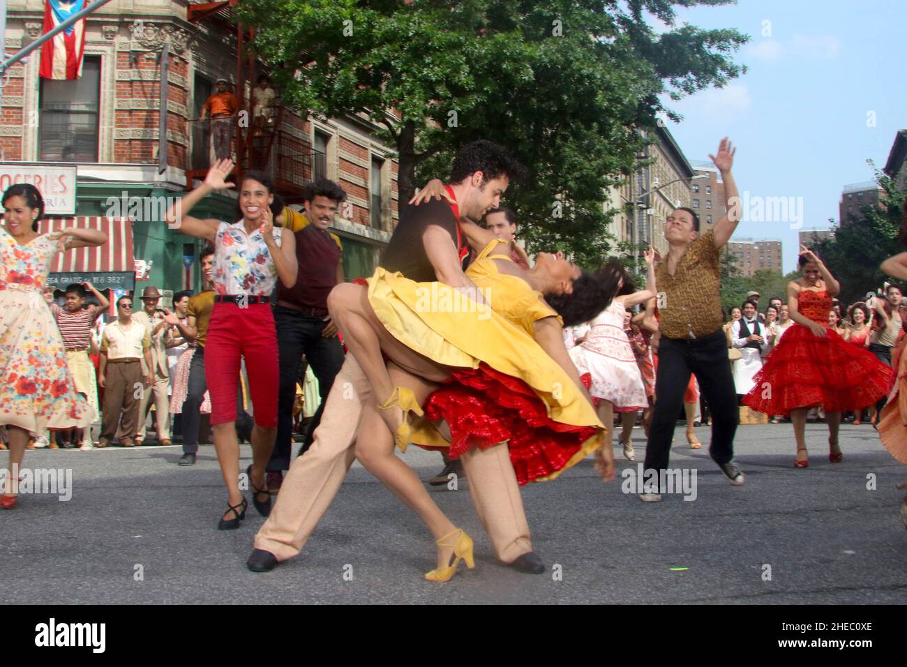 New York - NY - 20190719- West Side Story Filming in Washington Heights ...