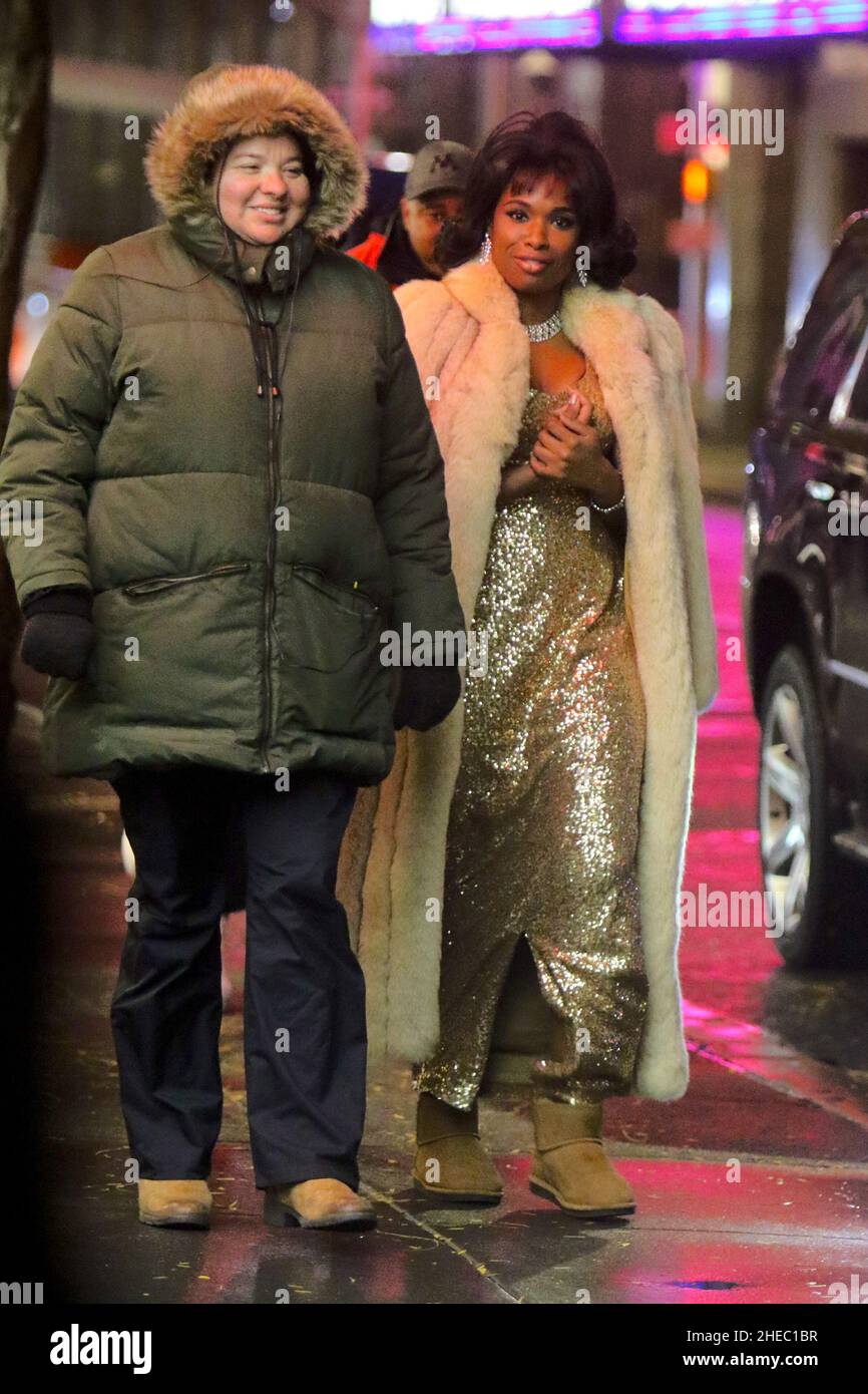 New York Ny 20191108 Jennifer Hudson Wearing A Diamonds Necklace