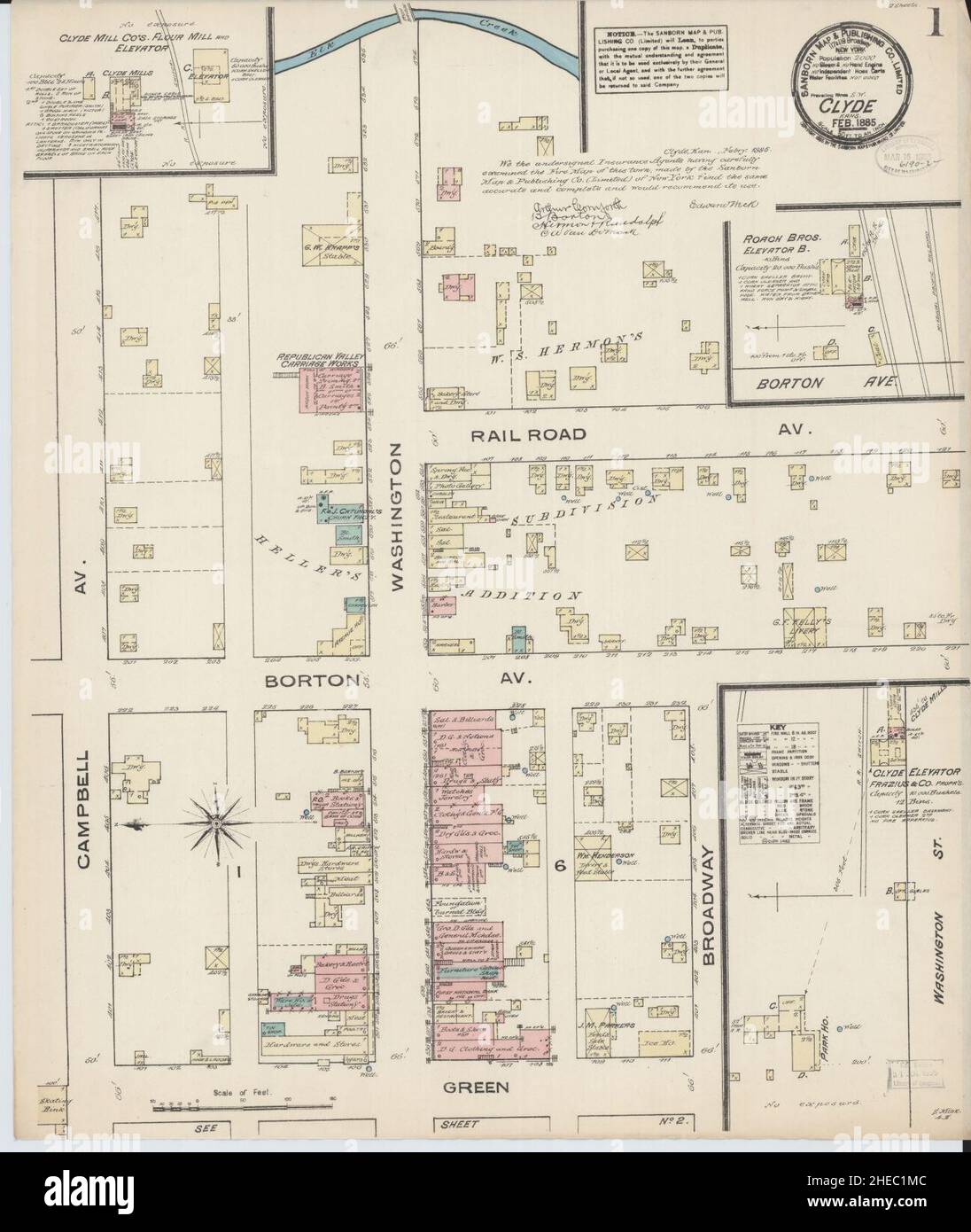 Clyde map hi-res stock photography and images - Alamy
