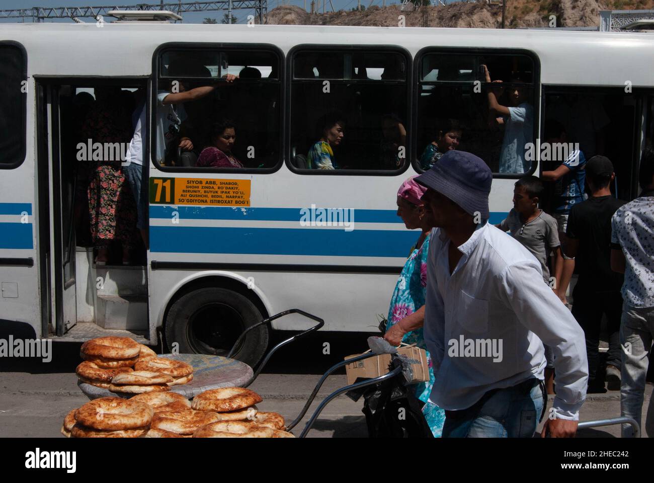 Uzbekistan, Samarkand, Transport Stock Photo - Alamy