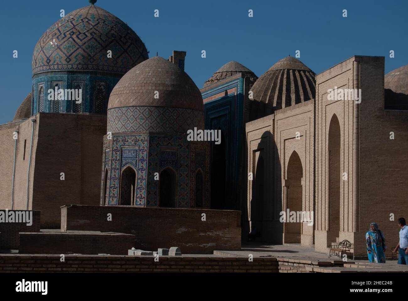 Uzbekistan, Samarkand, Maysoleums Stock Photo - Alamy