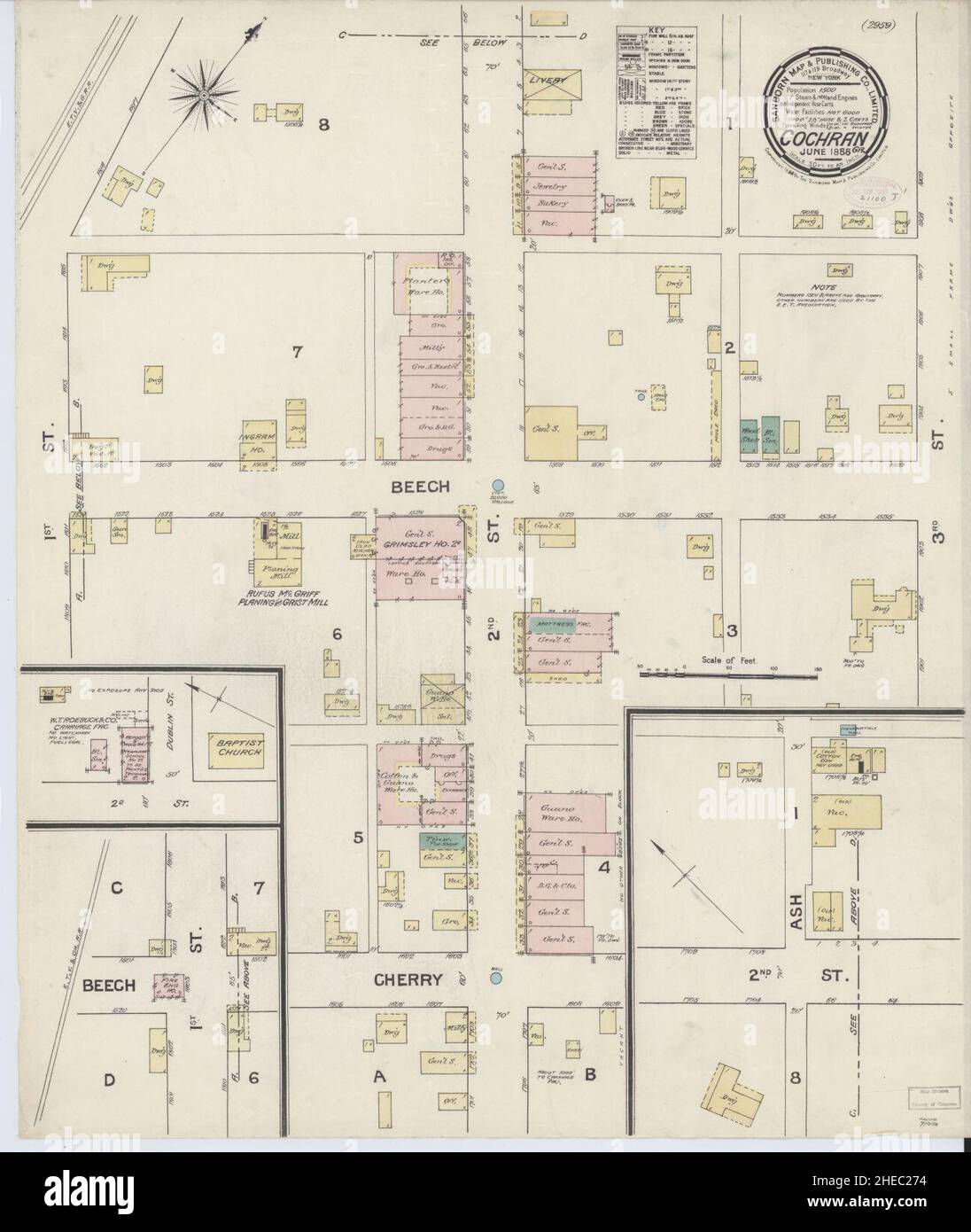 Map of bleckley hi-res stock photography and images - Alamy