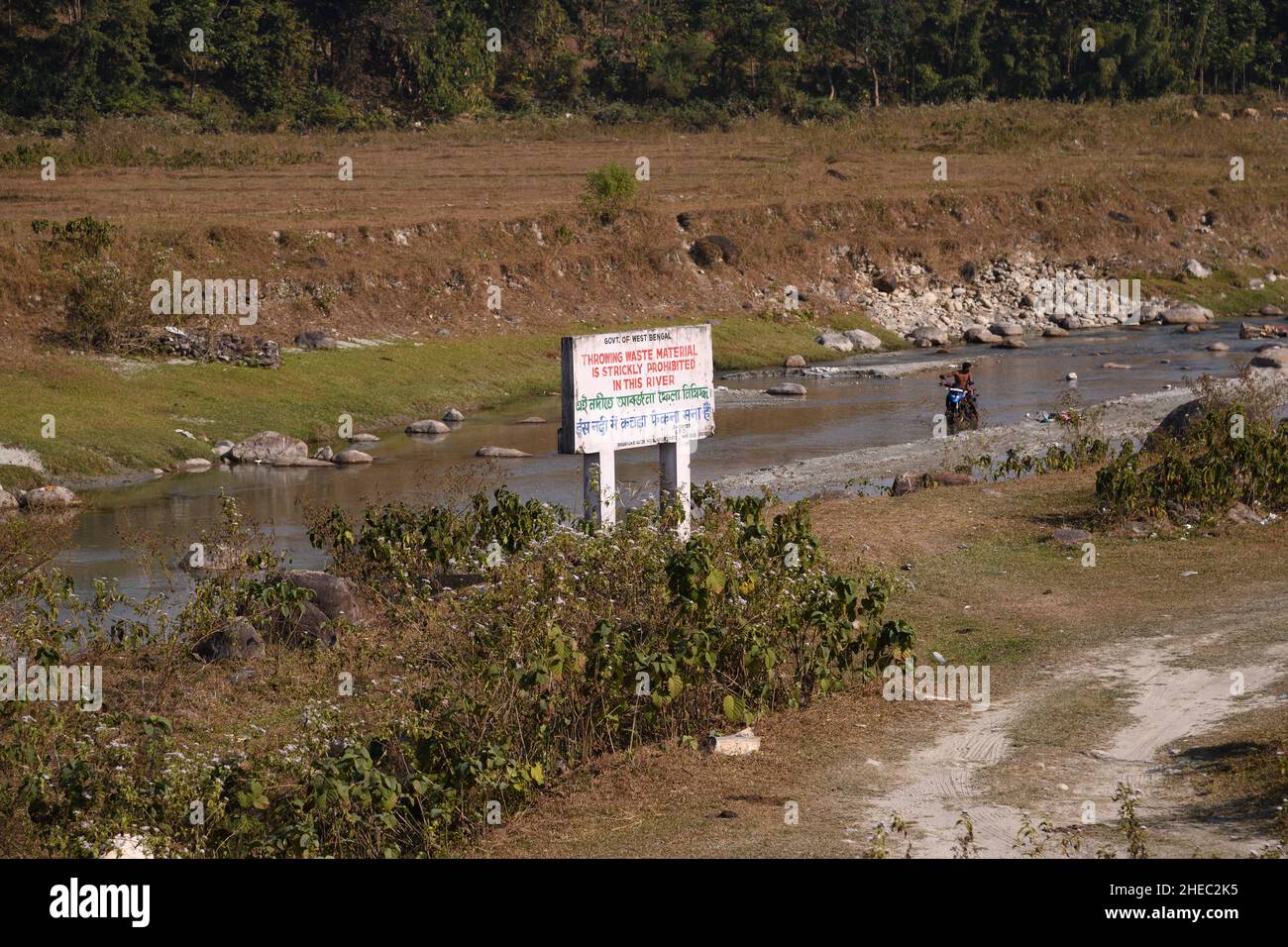 River Murti at Kumai, Matelli in Jalpaiguri district of West Bengal ...