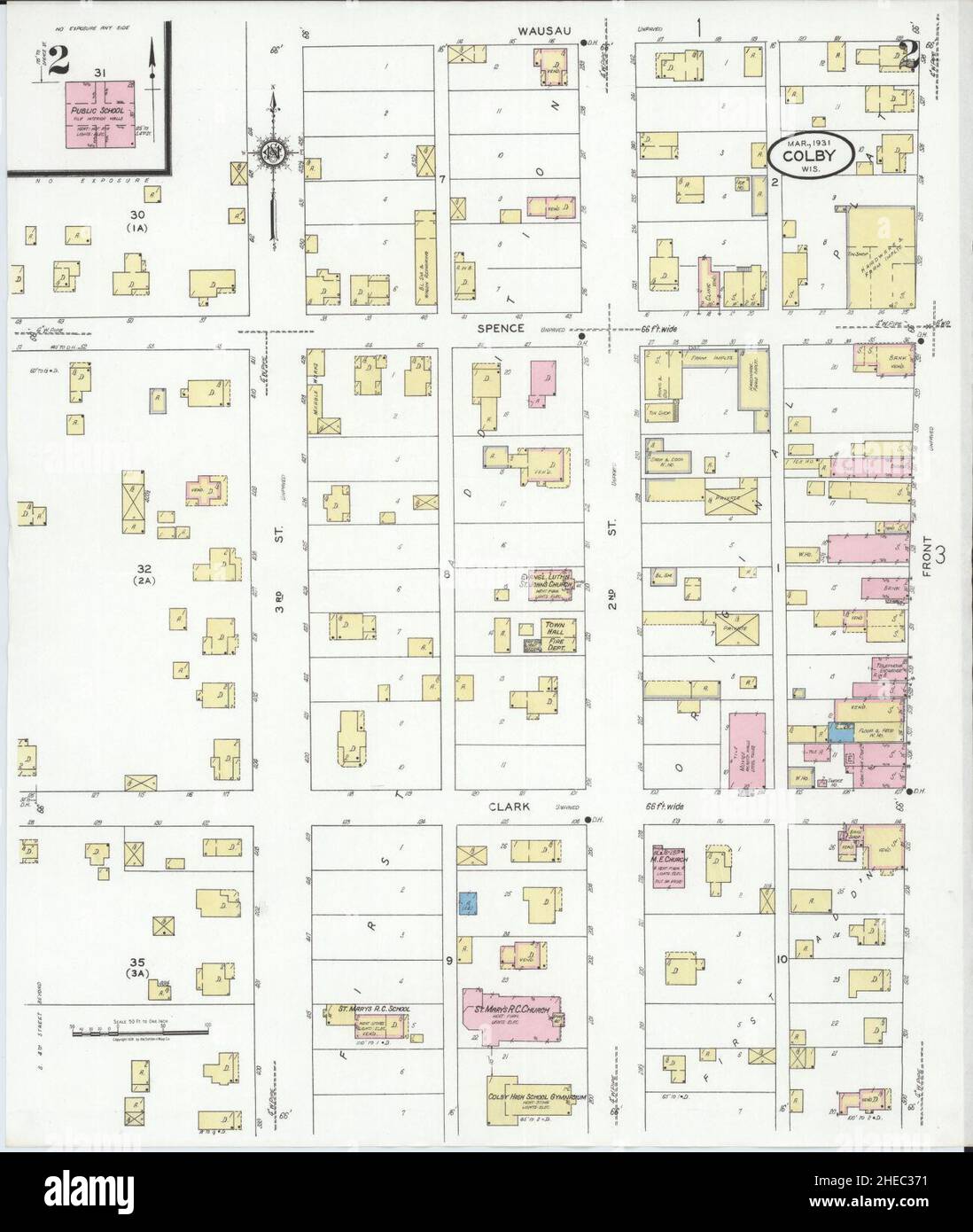 Map of colby hi-res stock photography and images - Alamy