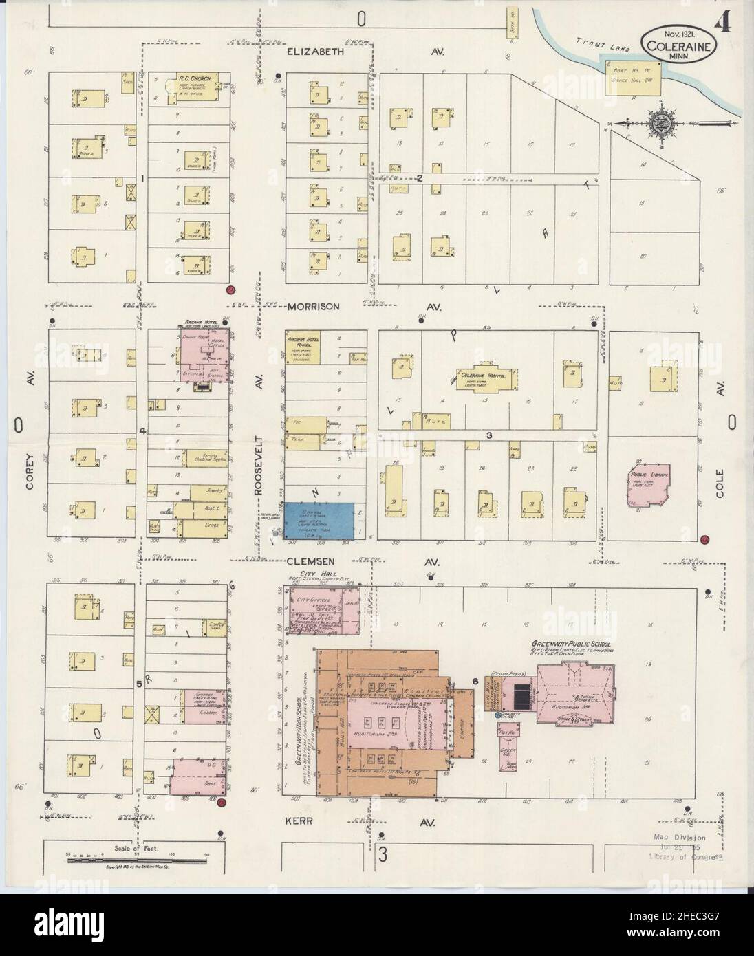 Map of coleraine hi-res stock photography and images - Alamy