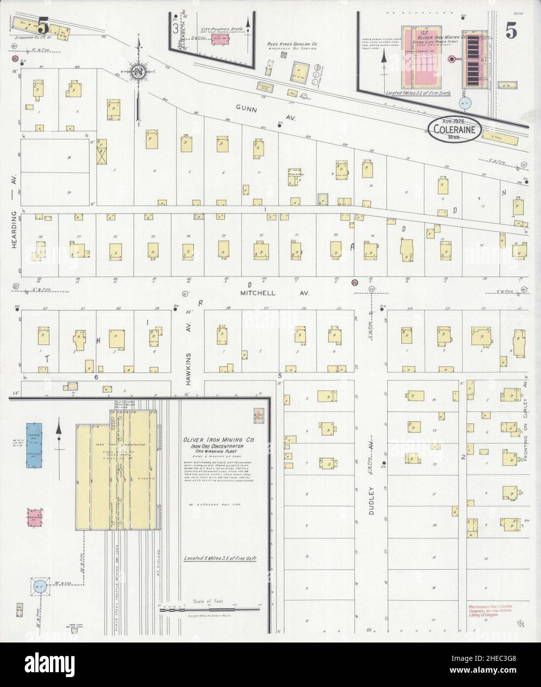 Coleraine minnesota map hi-res stock photography and images - Alamy