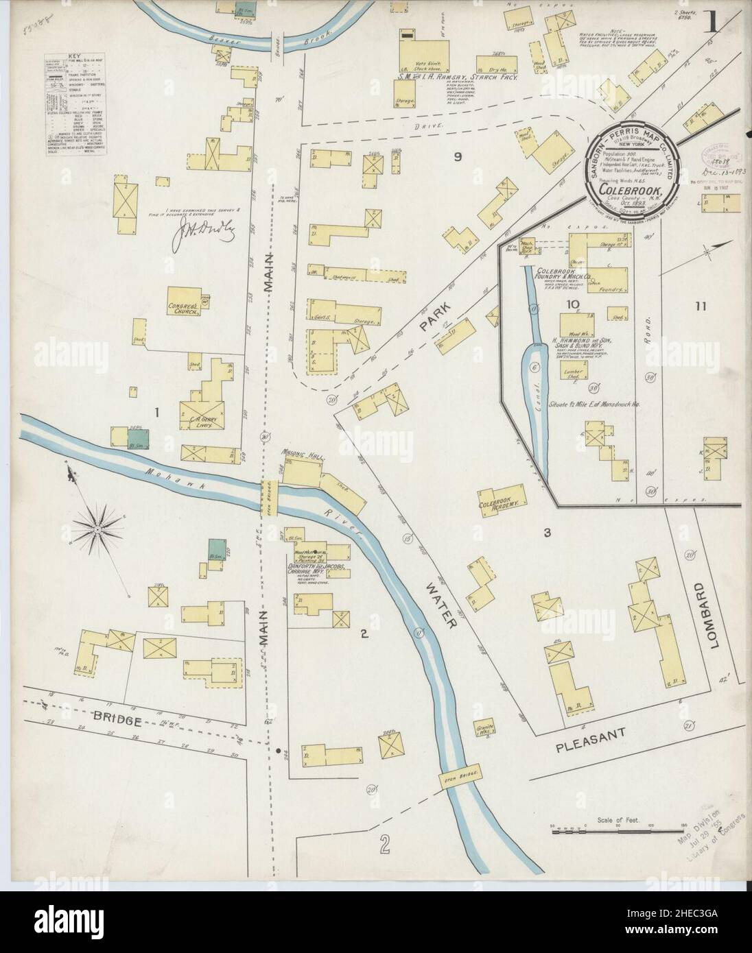 Colebrook map hi-res stock photography and images - Alamy