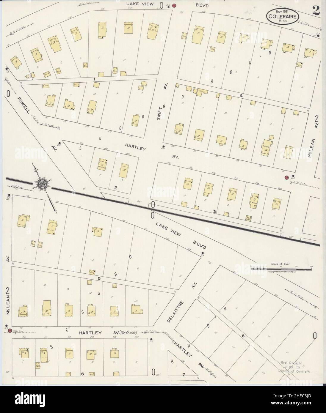 Map of coleraine hi-res stock photography and images - Alamy