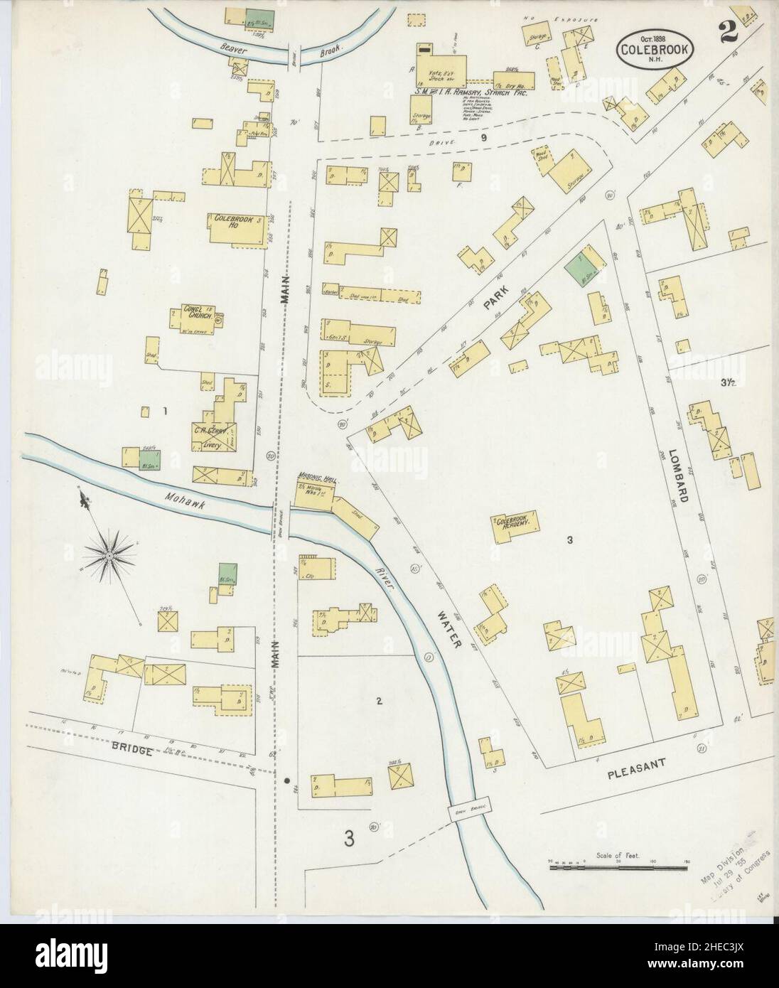 Colebrook map hi-res stock photography and images - Alamy