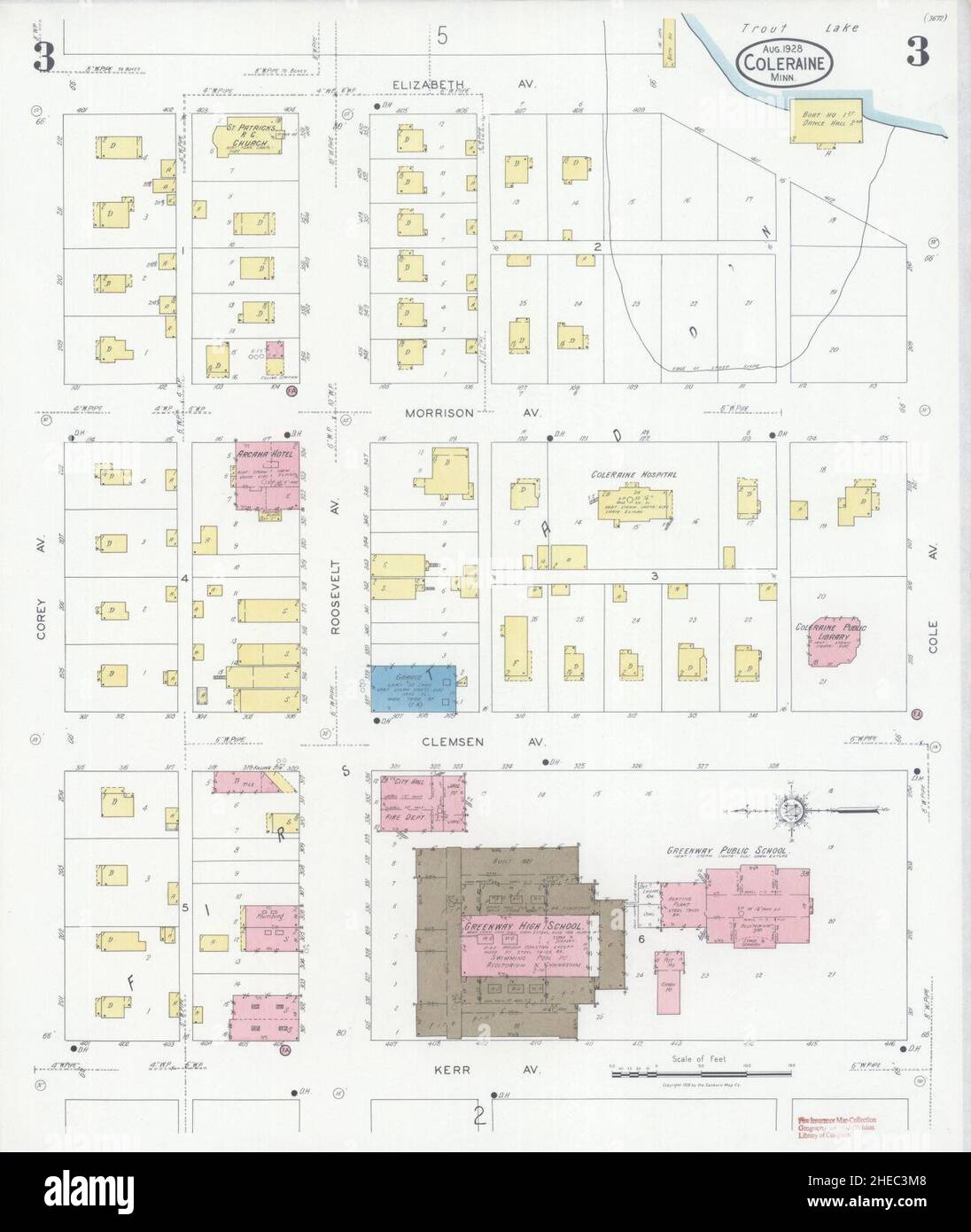 Map of coleraine hi-res stock photography and images - Alamy