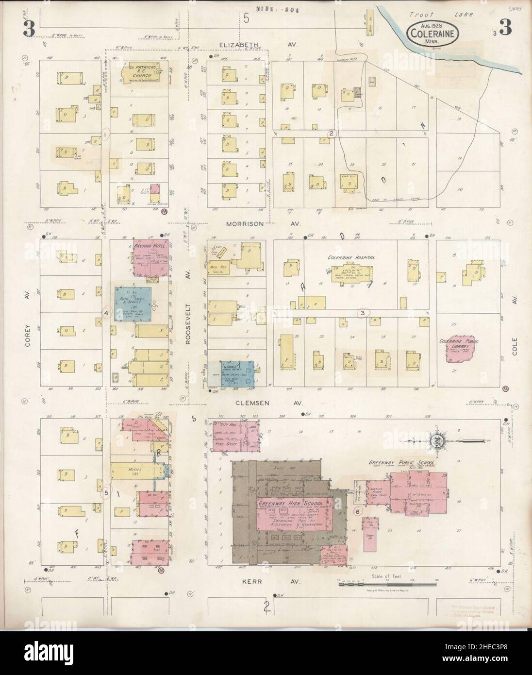 Map of coleraine hi-res stock photography and images - Alamy
