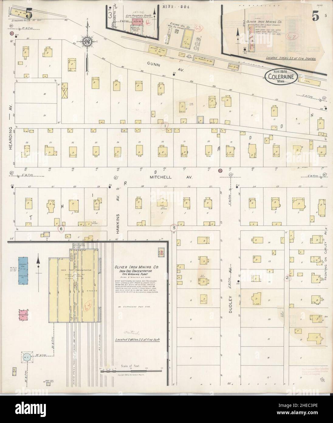 Coleraine minnesota map hi-res stock photography and images - Alamy