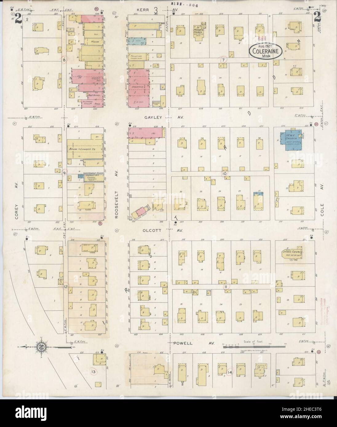 Map of coleraine hi-res stock photography and images - Alamy