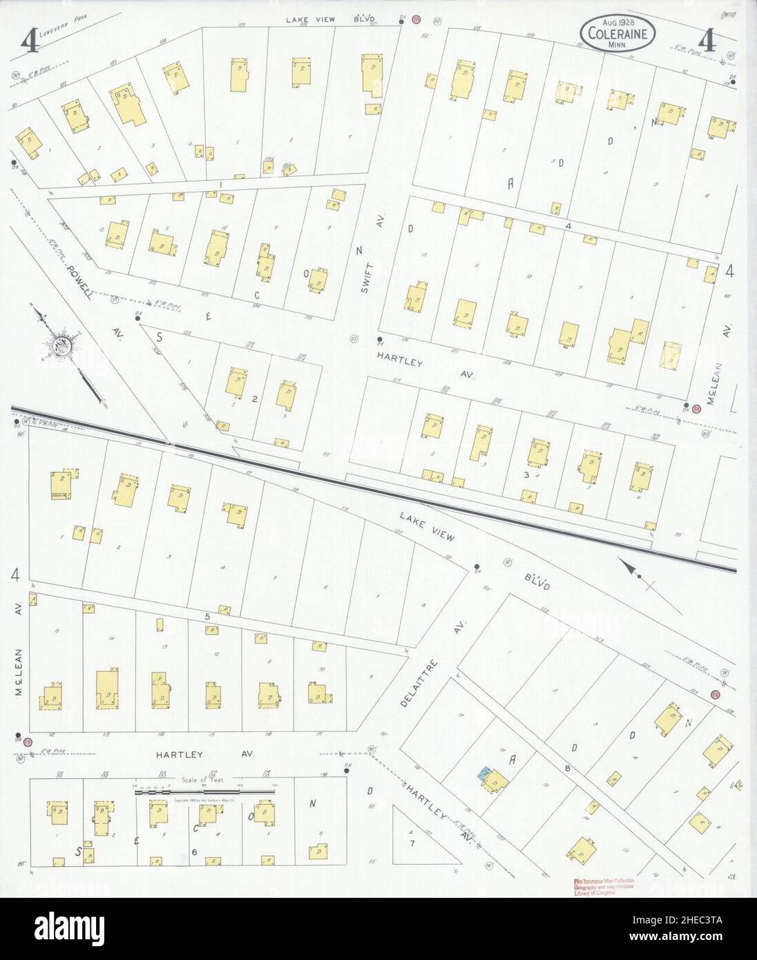 Map of coleraine hi-res stock photography and images - Alamy
