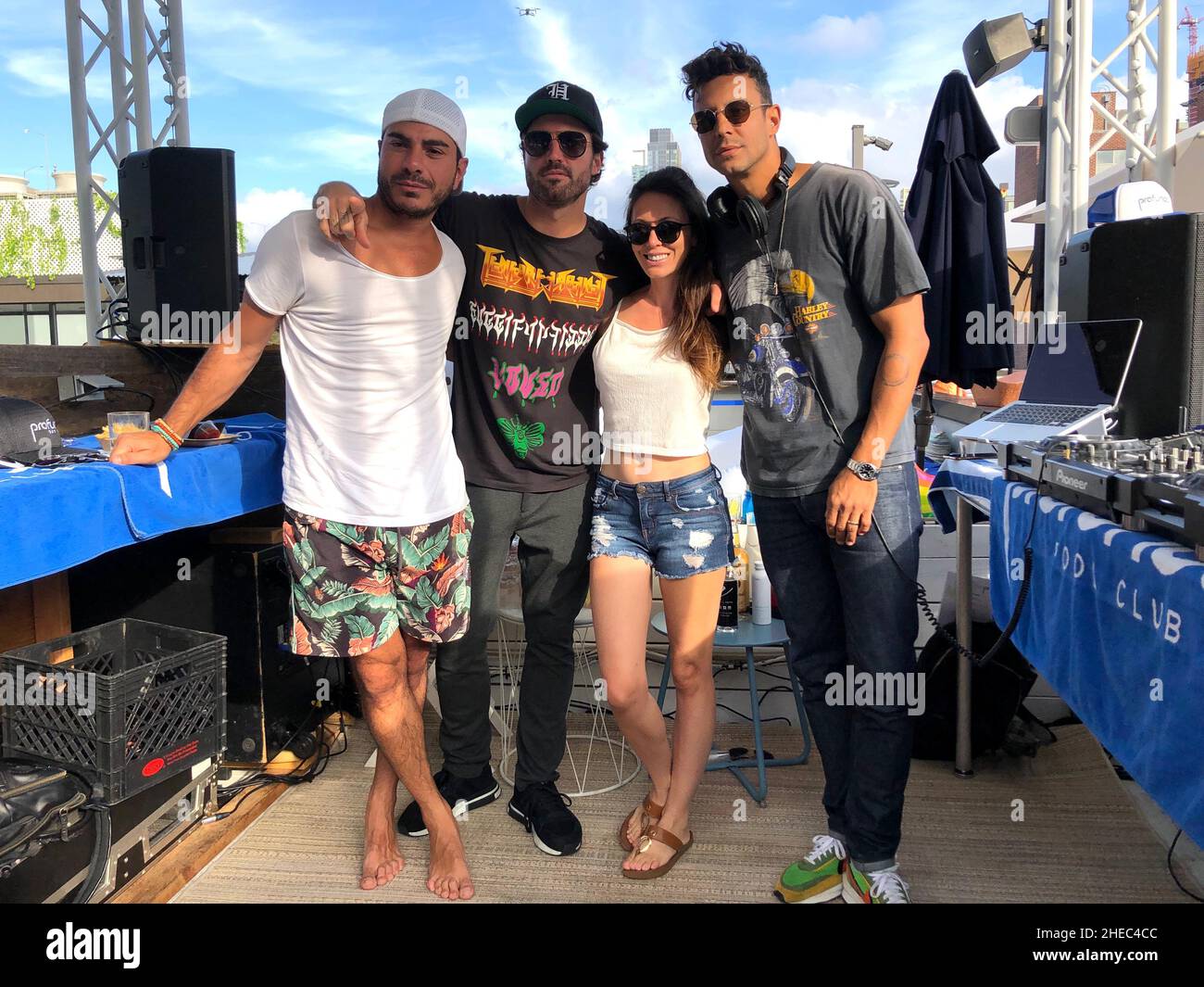 Queens - NY - 20190826-Brody Jenner pictured DJing as he hosted his ...