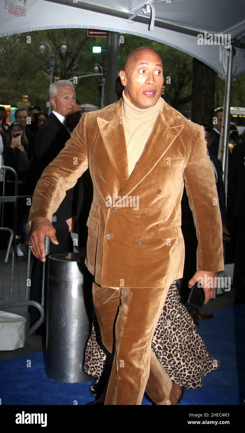 New York - NY - 20190423 Time 100 Gala arrivals. -PICTURED: Dwayne ...