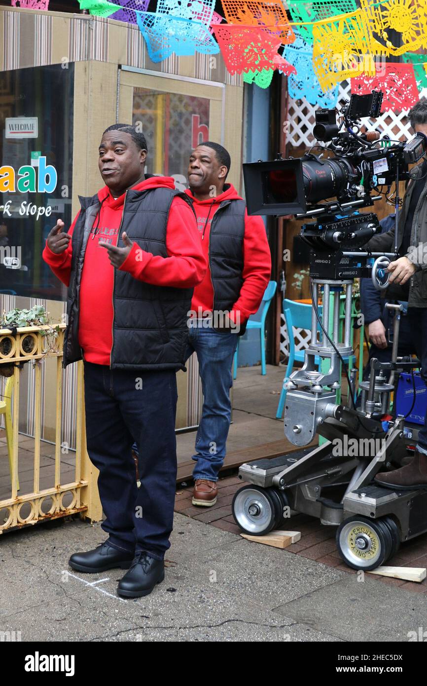 New York - NY - 20191210 Tiffany Haddish and Tracy Morgan pictured at ...