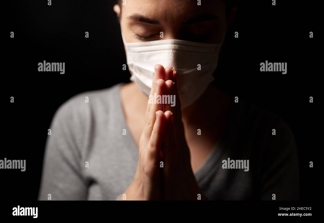 Pray for pandemic hi-res stock photography and images - Alamy