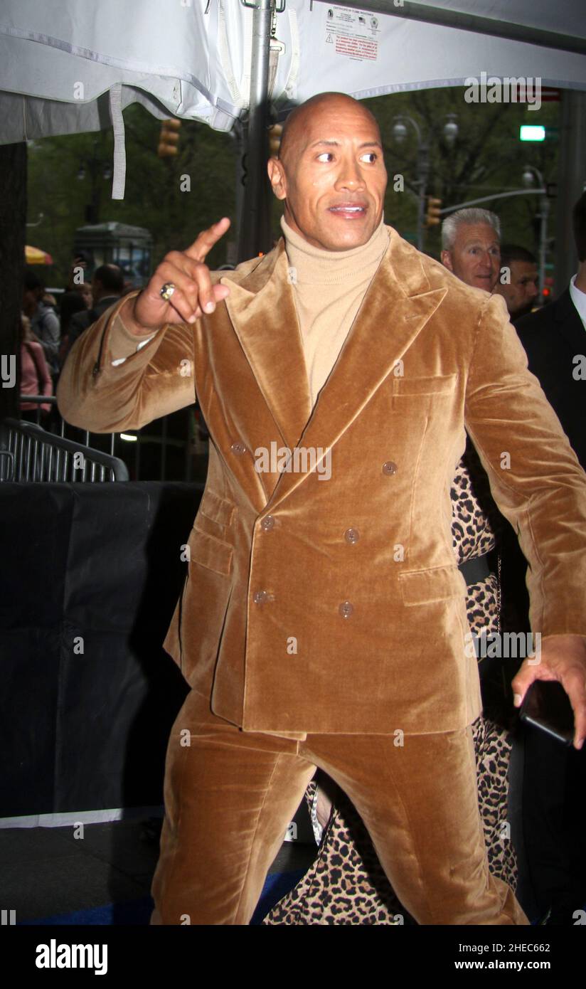 New York - NY - 20190423 Time 100 Gala arrivals. -PICTURED: Dwayne ...