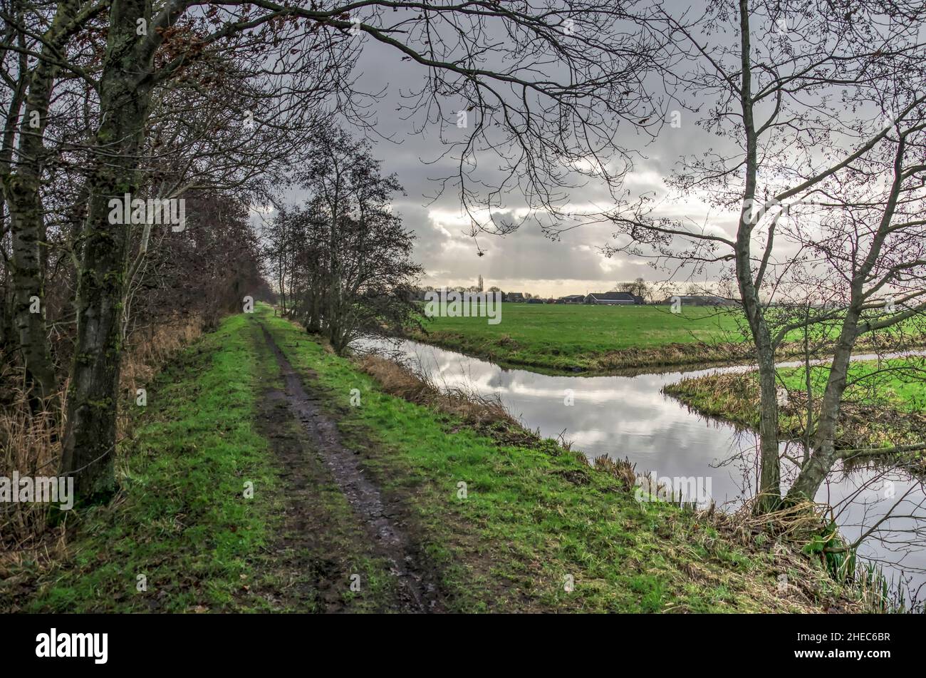 Muddy ditch hi-res stock photography and images - Alamy