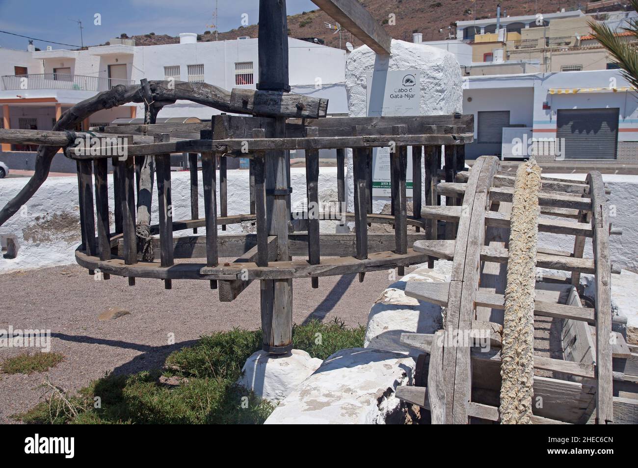Almeria in Spain: an ancient mule operated irrigation system in the ...