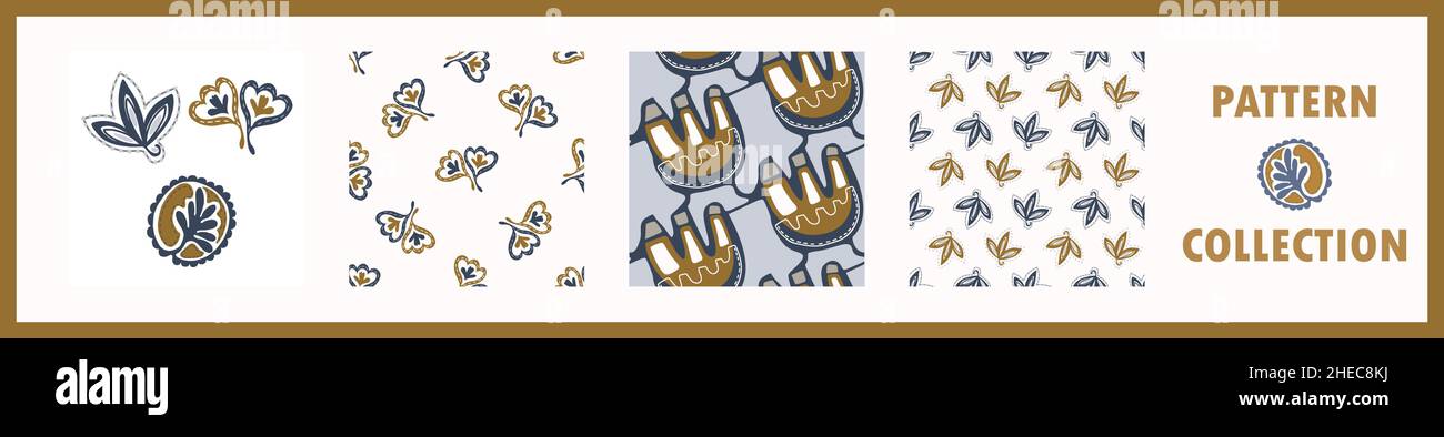 Masculine geometric digital papers collection. Classic retro geo shape ...