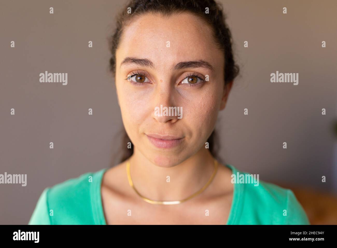 Portrait happy caucasian young beautiful hi-res stock photography and ...