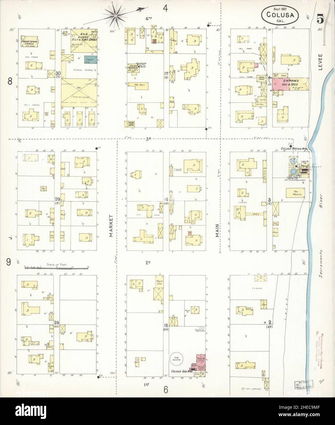 Colusa county map hi-res stock photography and images - Alamy