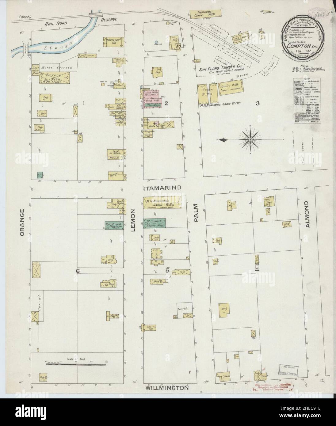 Compton map hi-res stock photography and images - Alamy