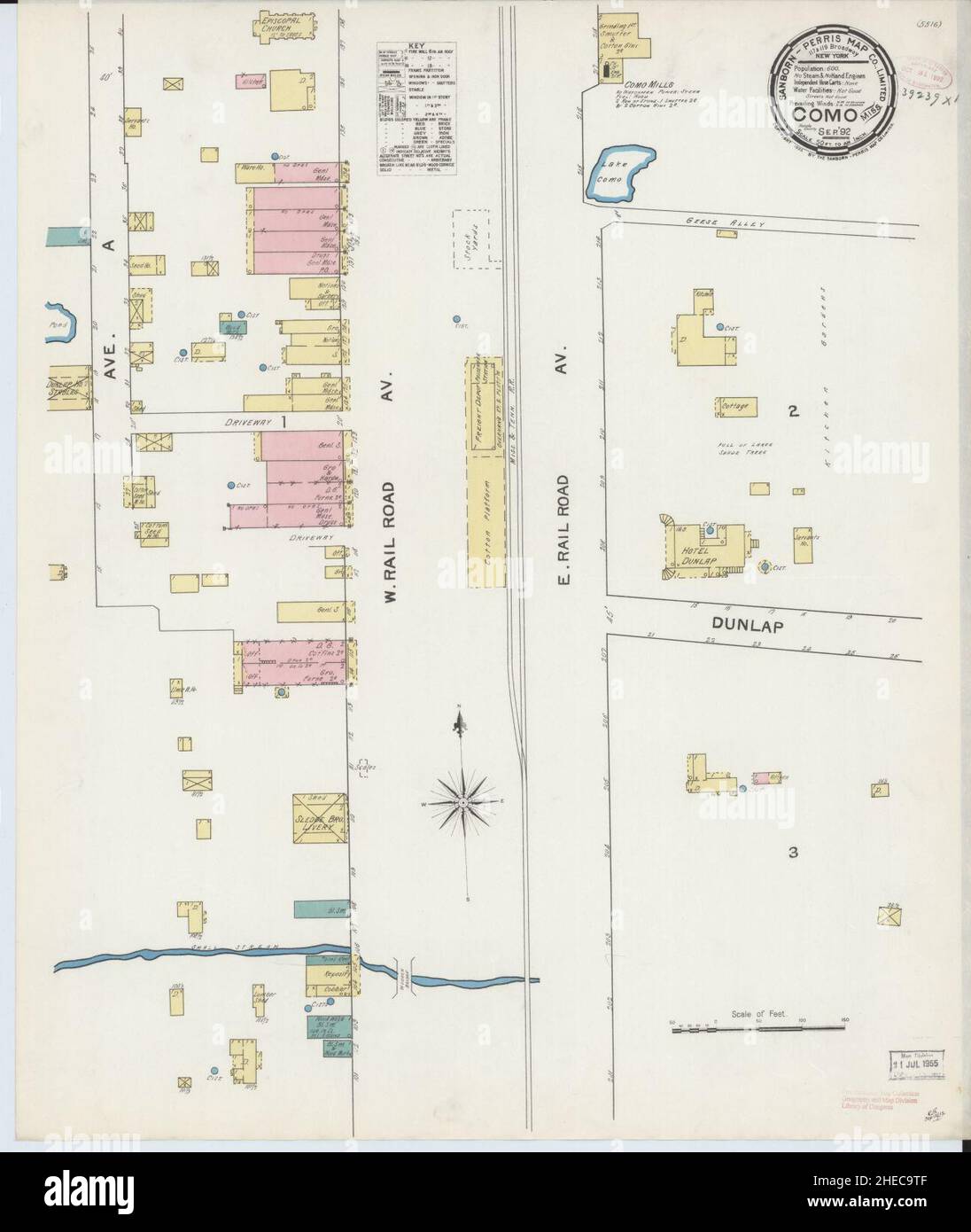 Como mississippi map hi-res stock photography and images - Alamy