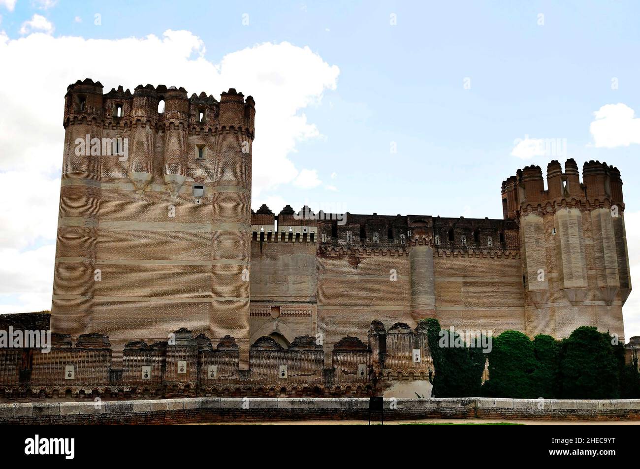 Coca castle castile leon spain hi-res stock photography and images - Alamy