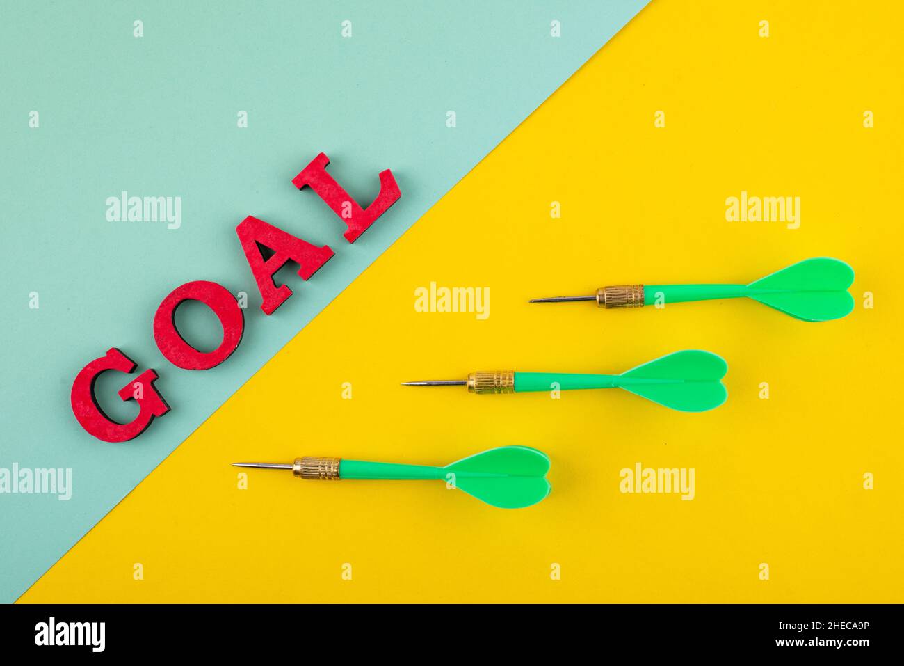 Target and goal concept with arrows Stock Photo - Alamy