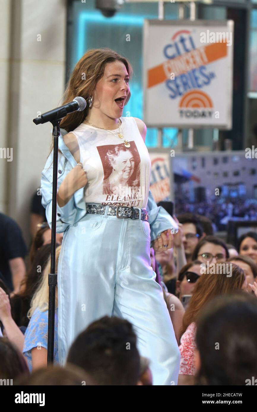 New York - NY - 20190718 Maggie Rogers pictured performing for the Citi ...