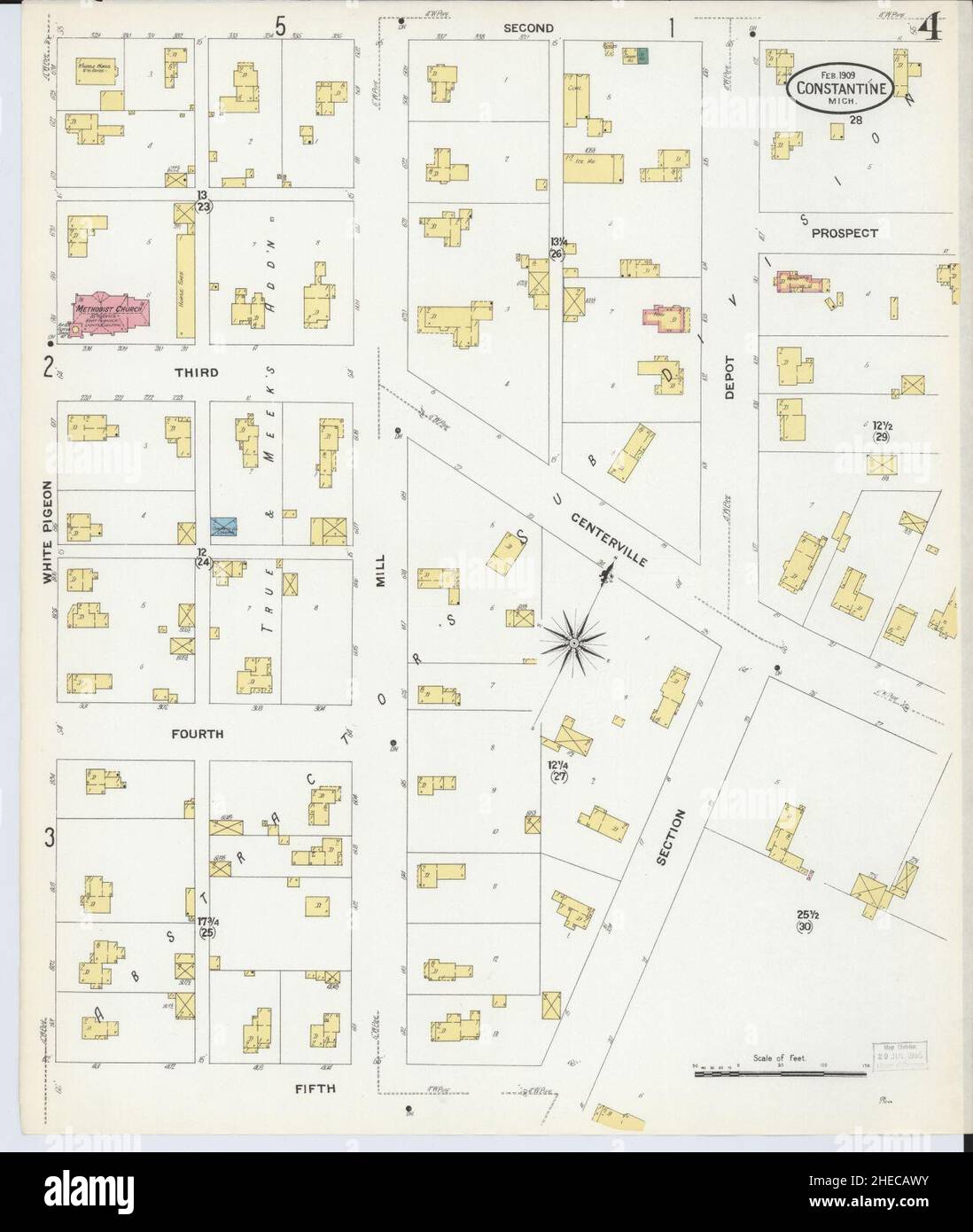 Vintage constantine map hi-res stock photography and images - Alamy