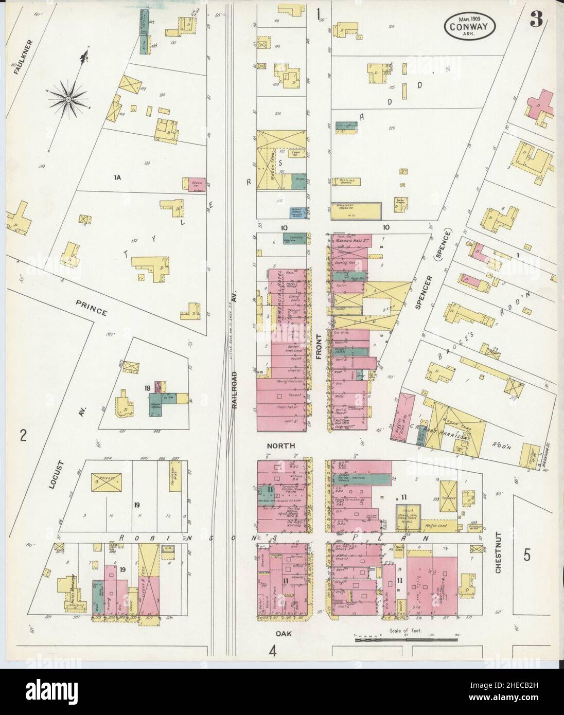 Conway county map hi-res stock photography and images - Alamy