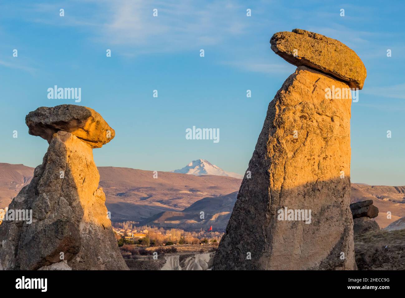 Cappadocia Fairy Chimneys, Natural Stones Resulting from Volcanic ...