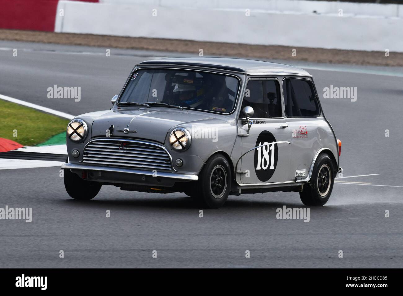 Hans Beckert, Morris Mini Cooper S, Touring Car Racing from the 1960s ...