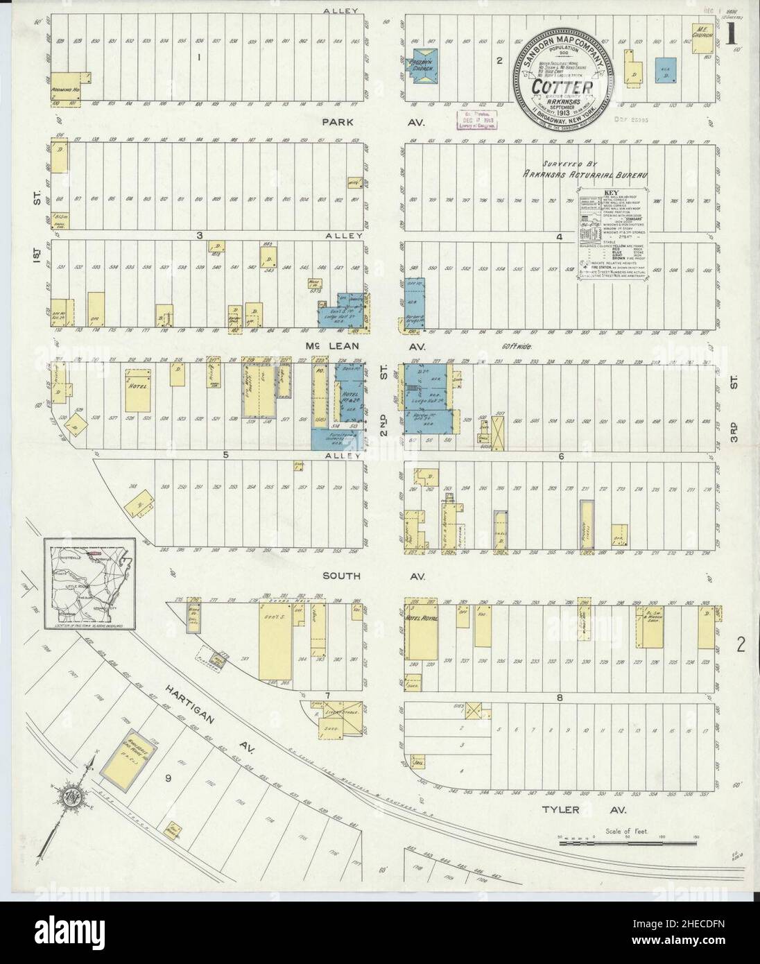 Baxter county map hi-res stock photography and images - Alamy