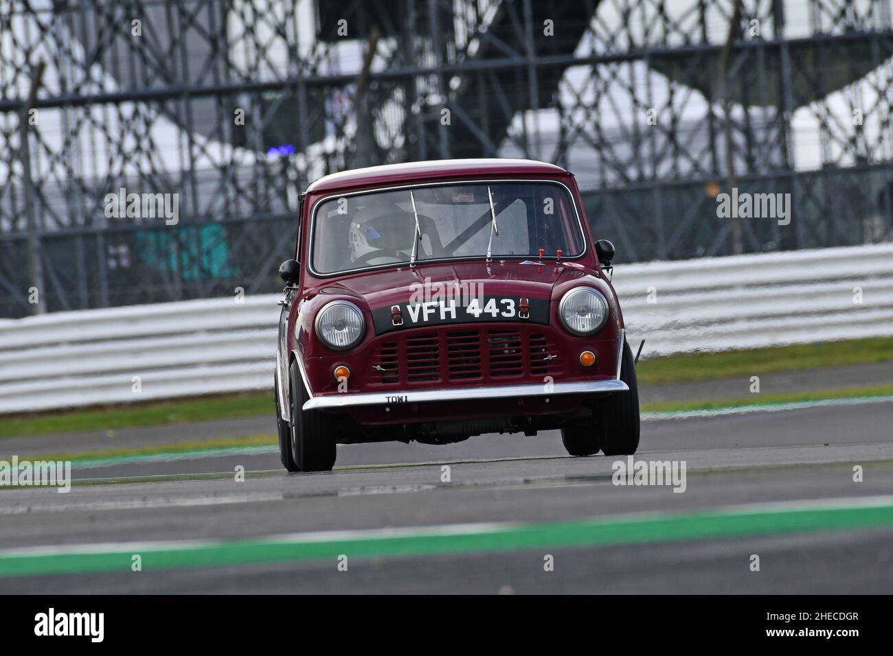 Aaron Smith, Austin Mini Cooper S, Touring Car Racing from the 1960s, a ...