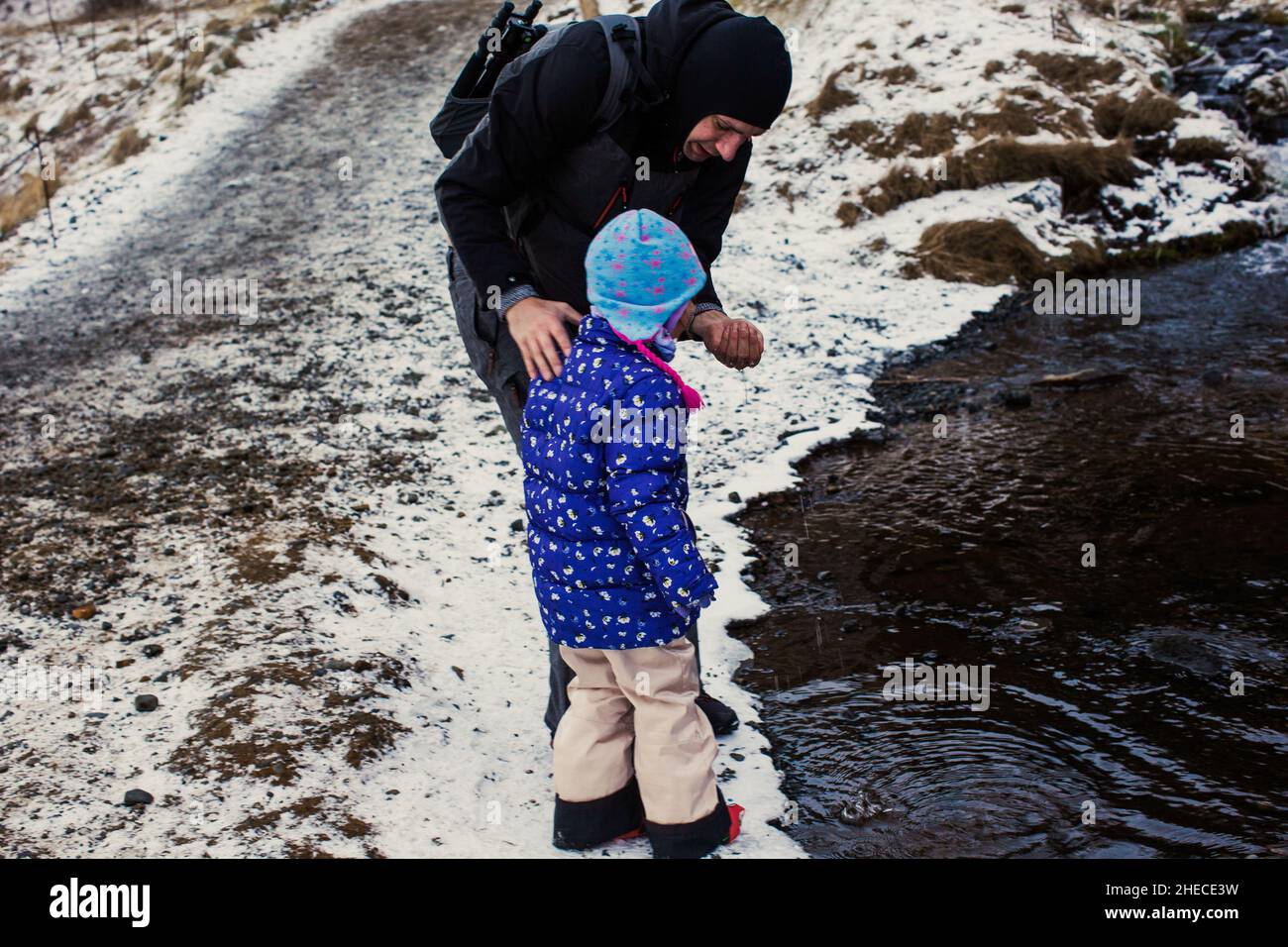 Man drinking water from river hi-res stock photography and images - Alamy