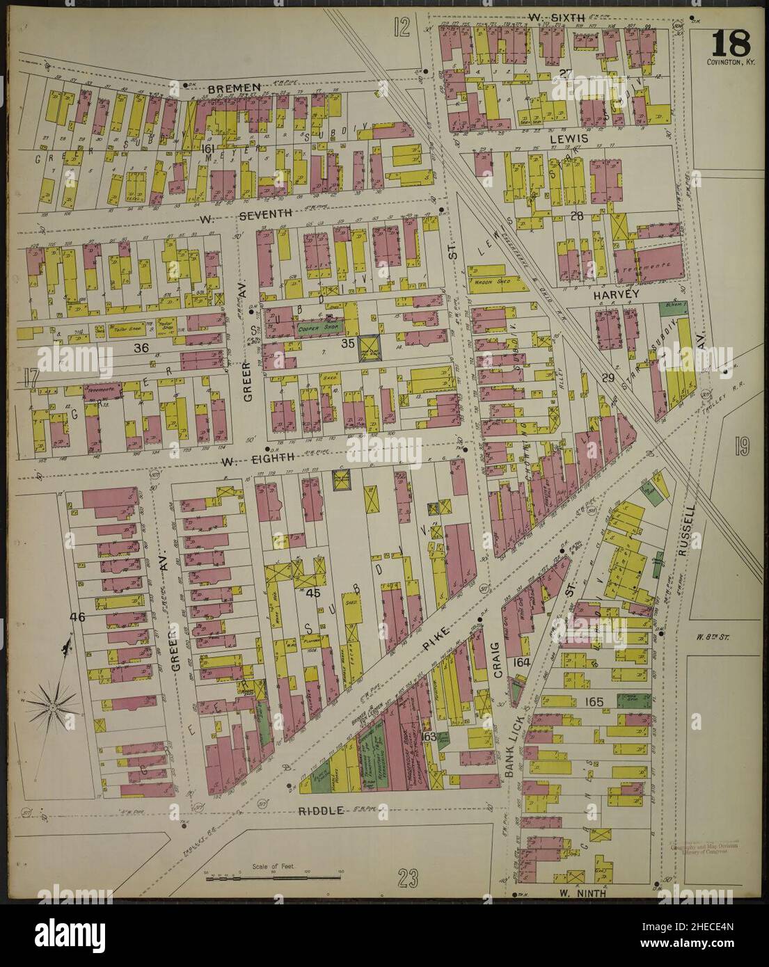 Kenton map hi-res stock photography and images - Alamy