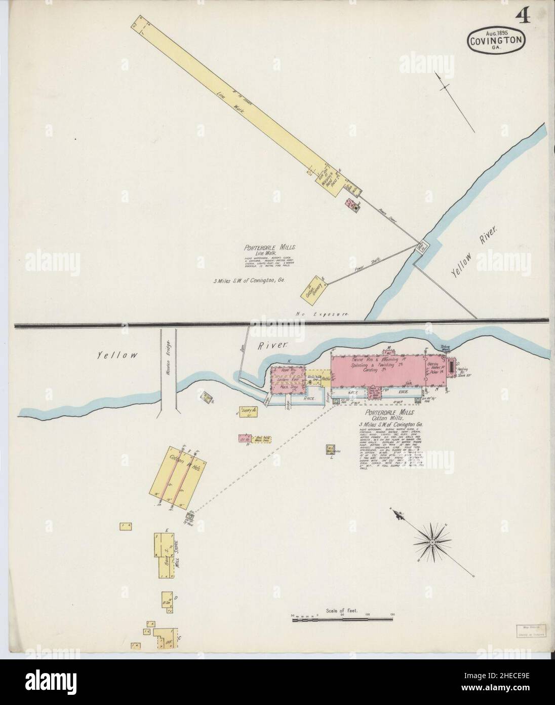 Newton georgia map hi-res stock photography and images - Alamy